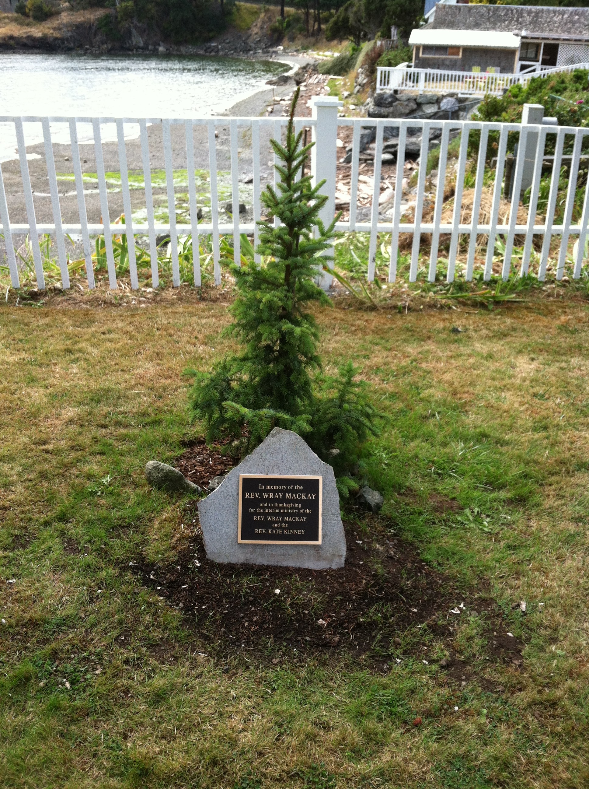 Tree Dedication - Emmanuel Episcopal Parish on Orcas Island